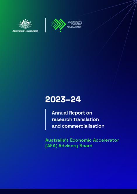 AEA Advisory Board's Annual Report 2023-24 - Australia's Economic ...